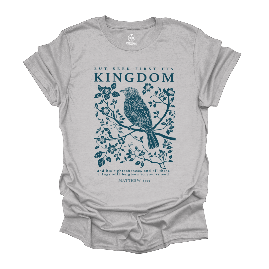 Seek His Kingdom Tee – Eternal Light Co